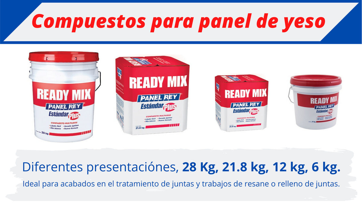 Cómo aplicar Compuesto Ready Mix – JM Paneles y Accesorios, SA de CV